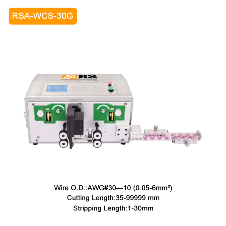 High Speed Wire Stripping Machine RSA-WCS-30G - RSAC